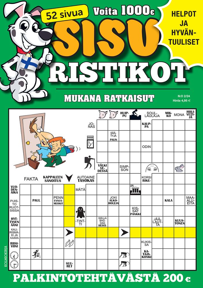 Sisu-Ristikot - Ristikot - Kolmiokirja Oy