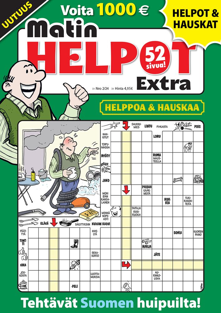 Matin Helpot Extra - Ristikot - Kolmiokirja Oy